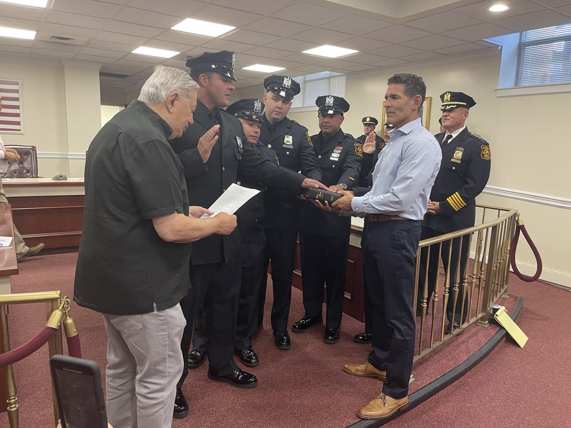 North Bergen promotes police officers, including first corporal